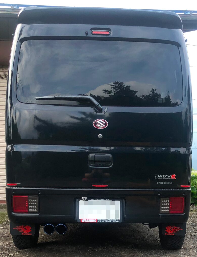 愛車のエブリイDA17Vのカスタムアイテムを紹介いたします。 | 氷河期イズデッド 逆襲のアフターライフ